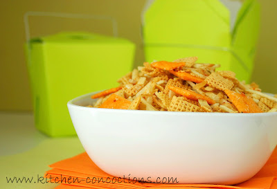 Loaded Baked Potato Chex Mix - Kitchen Concoctions