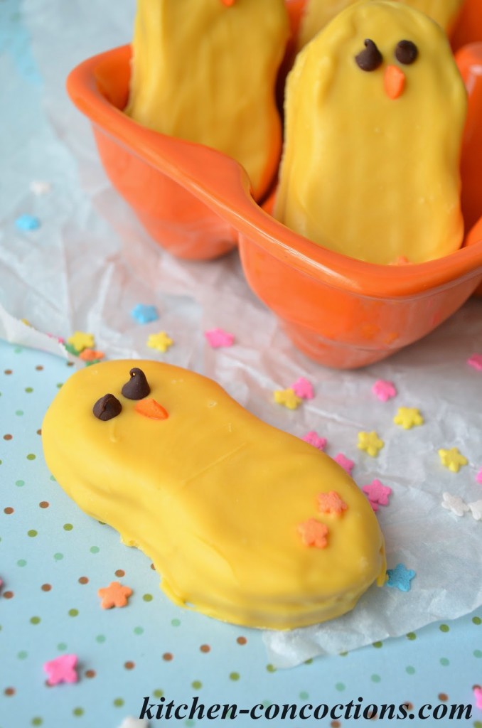 Decorated Carrot and Easter Chick Nutter Butter Cookies - Kitchen ...