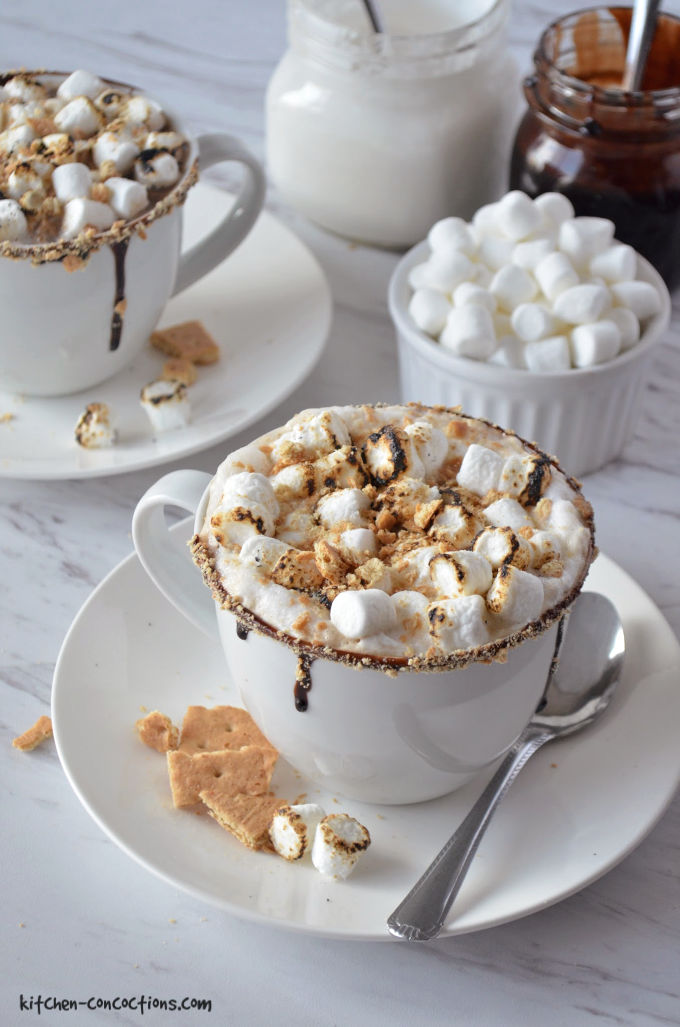 S’mores Latte Recipe - Kitchen Concoctions