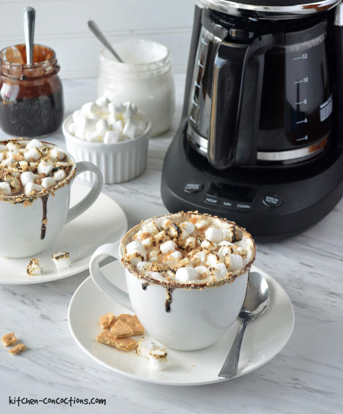 S’mores Latte Recipe - Kitchen Concoctions