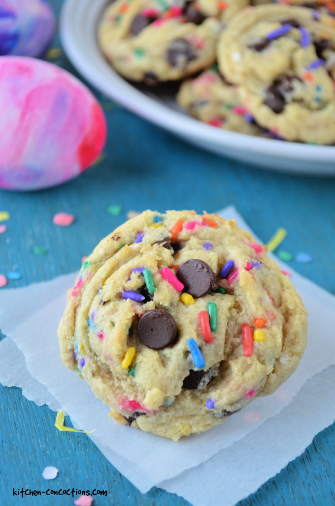 Hard Boiled Egg Chocolate Chip Cookies - Kitchen Concoctions