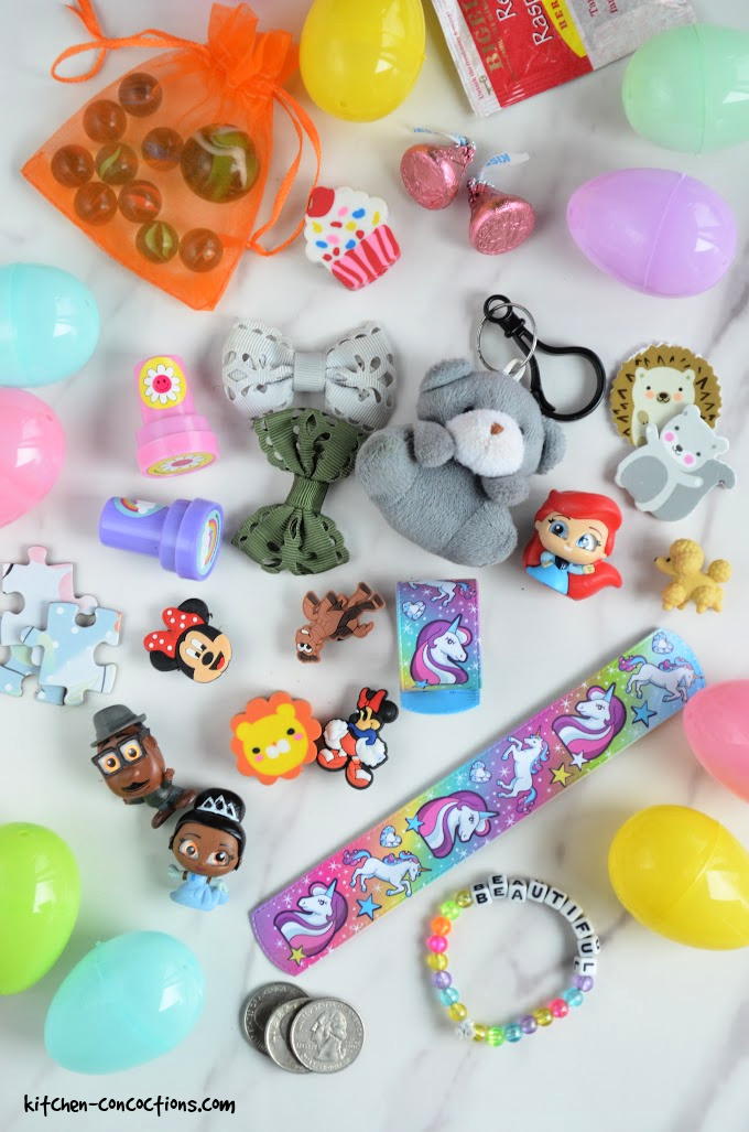 The Best Easter Egg Fillers {Over 100 Ideas!!} - Kitchen Concoctions
