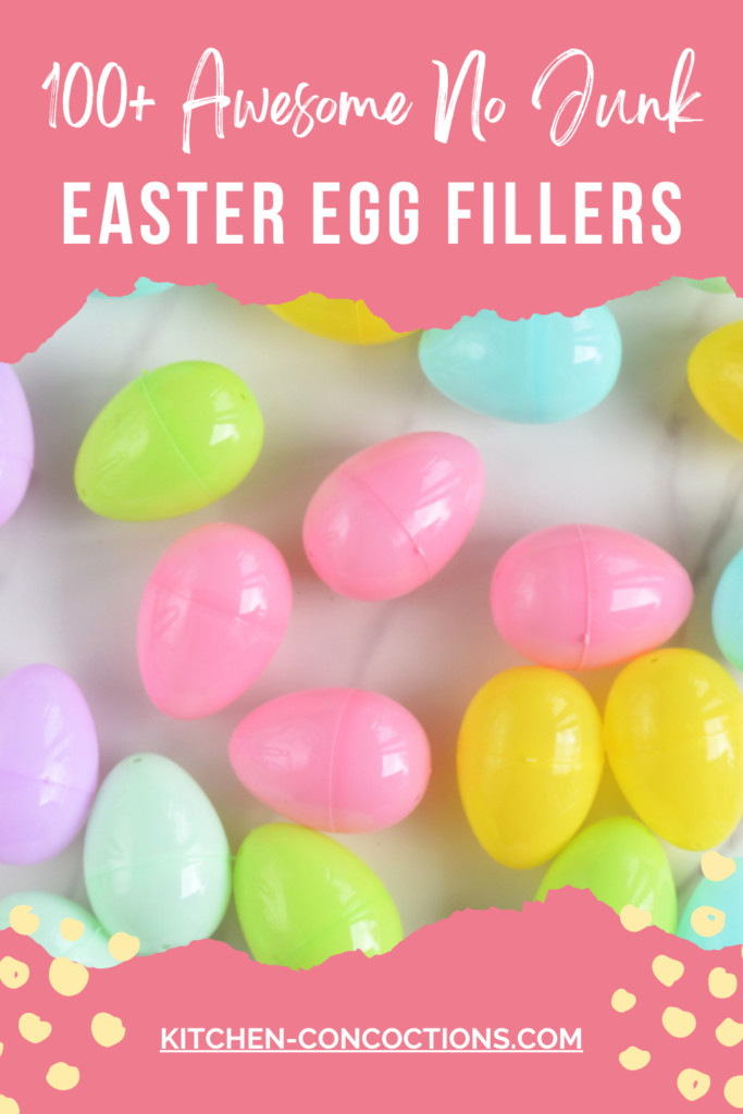 The Best Easter Egg Fillers {Over 100 Ideas!!} - Kitchen Concoctions